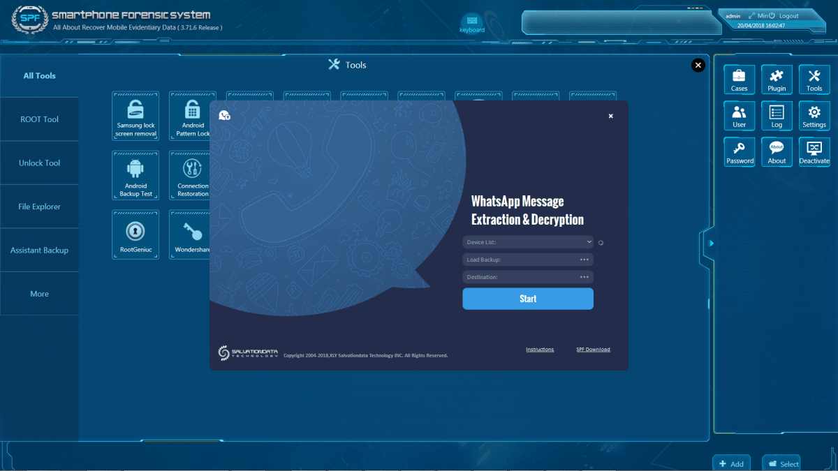 [Software Update] Mobile Forensics: SPF V3.71.6.0 WhatsApp Database ...