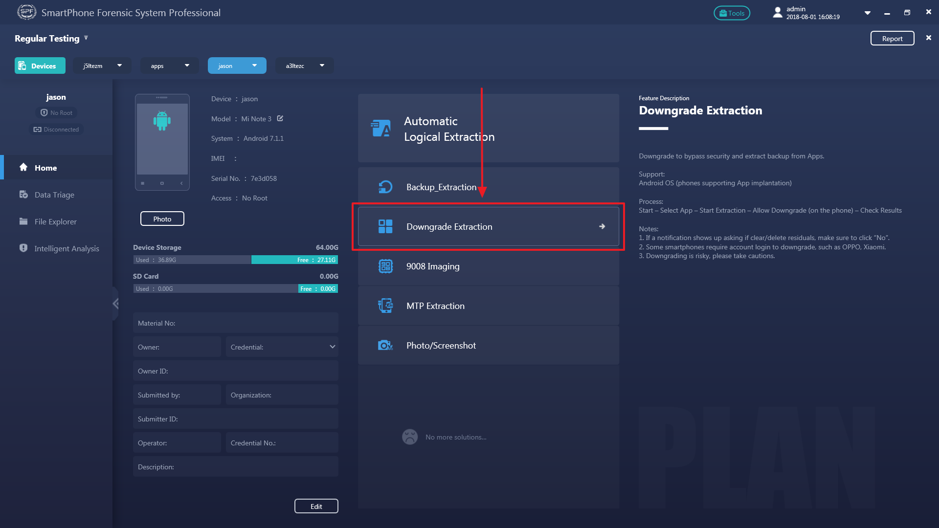 [Case Study] Mobile Forensics: Downgrade Extraction – Collect App Data ...